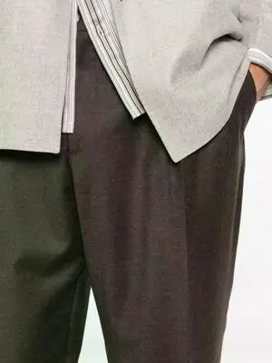 BRIGLIA 1949 Pleated Pressed-crease Trousers