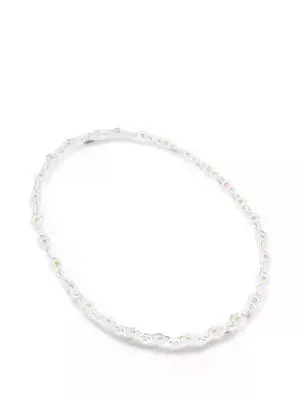 HATTON LABS Floral-link Necklace - Silver