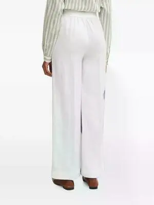BENETTON Pressed-crease Wide-leg Trousers