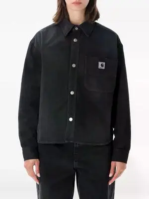 Carhartt Work In Progress Georgia Logo-patch Button-up Shirt Jacket