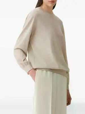 Fabiana Filippi Fine Knit Crew Neck Sweater