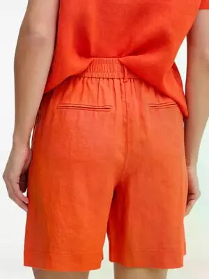 BENETTON Pleated High-waisted Shorts