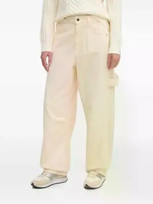 BENETTON Hammer-loop Wide-leg Jeans - Neutrals