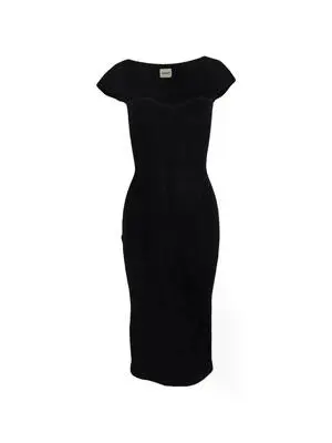 Khaite Allegra Sweetheart Dress