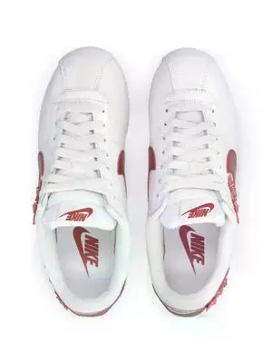 Nike Cortez Floral-appliqué Leather Sneakers