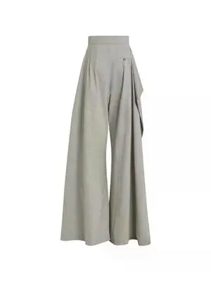 A.W.A.K.E. Mode Draped Slit-knee Trousers