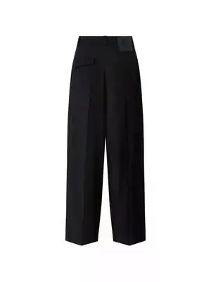 Pinko Pressed-crease Wide-leg Trousers
