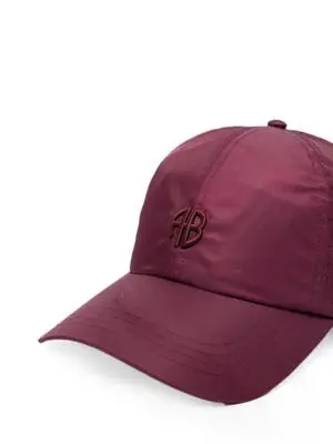 ANINE BING Jeremy Baseball Cap Ab Nylon Fig