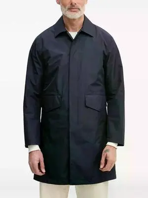 BENETTON Concealed-fastening Flap-pocket Coat