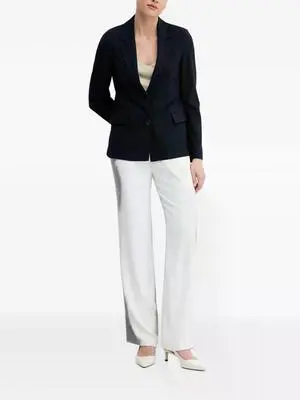 BENETTON Notched-lapel Button-fastening Blazer