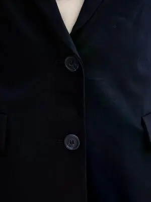 BENETTON Notched-lapel Button-fastening Blazer