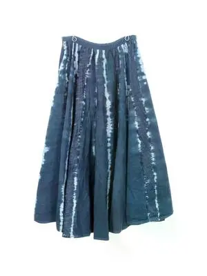 Dior Tie-dye Midi Skirt