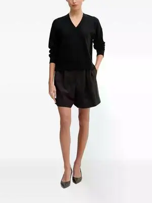 BENETTON V-neck Sweater - Black