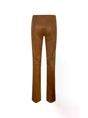 Stouls Seam-detail Leather Trousers