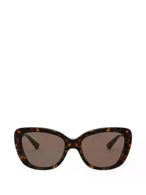 COACH Tortoiseshell-effect Cat-eye Sunglasses