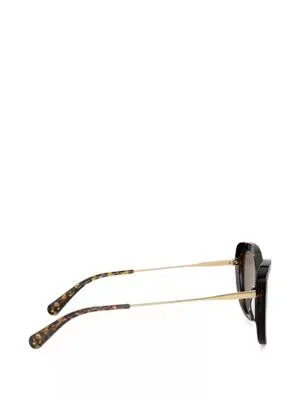 COACH Tortoiseshell-effect Cat-eye Sunglasses
