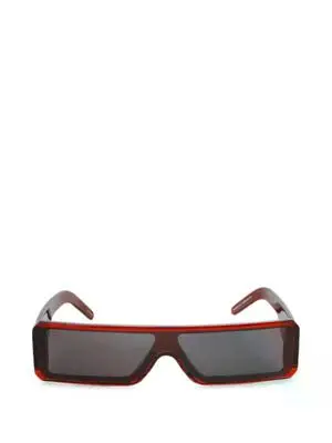 Rick Owens Geth Rectangle-frame Sunglasses
