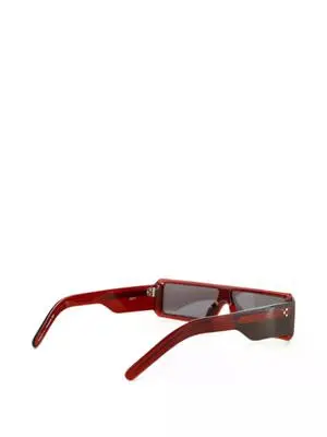Rick Owens Geth Rectangle-frame Sunglasses