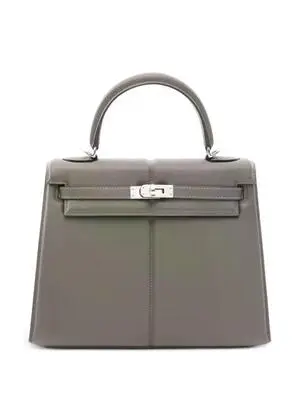 Hermès 25 Kelly Tote Bag - Grey