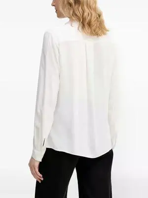 BENETTON Long-sleeve Spread Collar Shirt