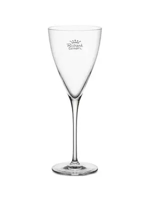 GINORI 1735 President Logo-print Wine Glasses Set - White