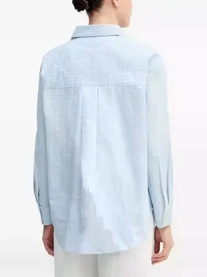 BENETTON Seersucker Button-down Shirt
