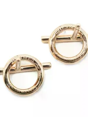 Hermès Finesse Logo-engraved Earrings