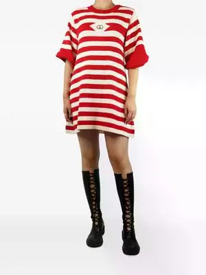 Gucci Mini Garden Striped Dress