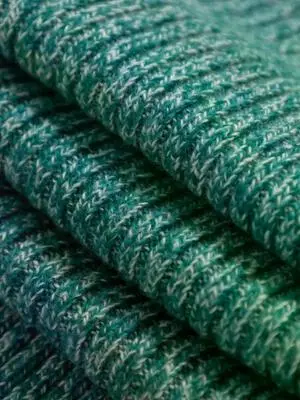 Lacoste Ribbed-knit Logo-patch Scarf