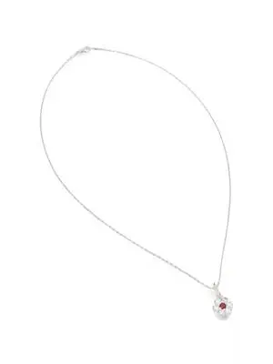 HATTON LABS Flower-pendant Necklace - Silver