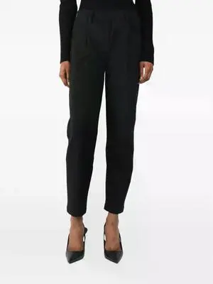 Brunello Cucinelli Tapered Trousers - Black