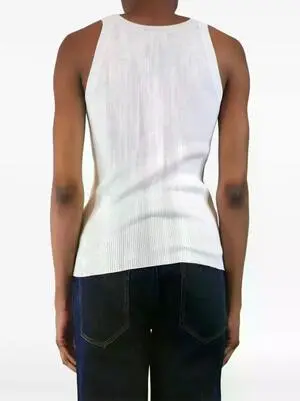 ISSUE TWELVE Zoe Ribbed Vest Top