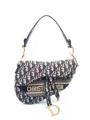 Dior Saddle Oblique Shoulder Bag - Blue