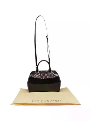 LOUIS VUITTON Monogram Vernis Montana Handbag - Purple