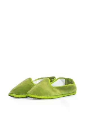 Closed Velvet Slippers