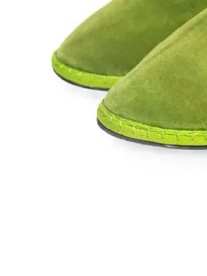 Closed Velvet Slippers