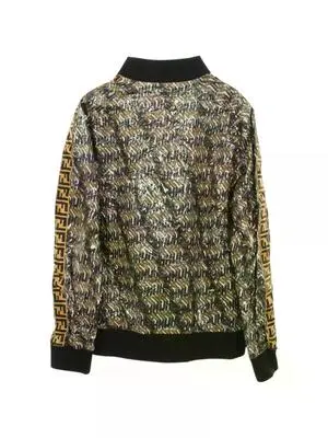 Fendi Patterned Blouson Jacket