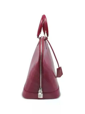 LOUIS VUITTON Alma Mm Top Handle Bag - Red
