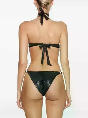 GOD SAVE QUEENS Coralia Embellished Bikini Bottom