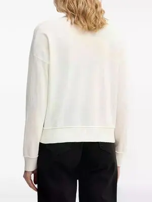 BENETTON V-neck Drop Shoulder Sweater