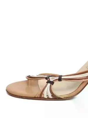 JIMMY CHOO Strappy Heeled Sandals - Brown