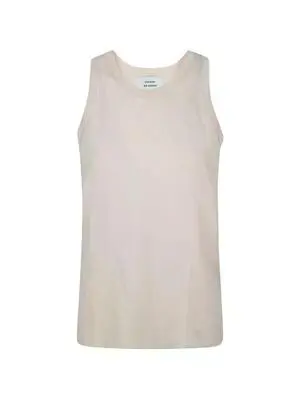 LOULOU Ribbed-trim Tank Top - Pink