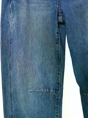 Ag High-rise Barrel-leg Jeans