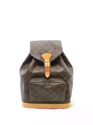 LOUIS VUITTON 1997 Montsouris Gm Backpack - Brown