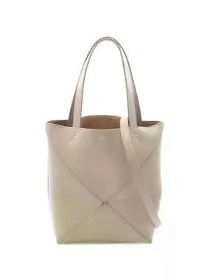 Loewe Mini Puzzle Fold Tote Bag - Neutrals