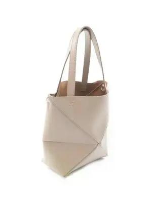 Loewe Mini Puzzle Fold Tote Bag - Neutrals