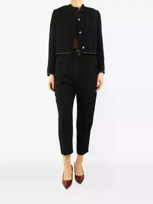 Brunello Cucinelli Belted High-waist Trousers