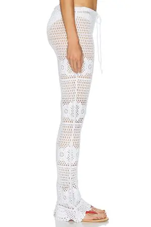 SKIMS Crochet Swim Skinny Flare Pant