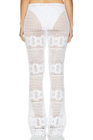 SKIMS Crochet Swim Skinny Flare Pant