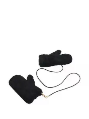 Max Mara Teddy-texture Mittens